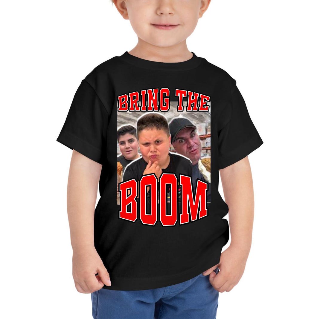 Kids Graphic Tee Bring the Boom, Costco Guys Rizzler - Etsy