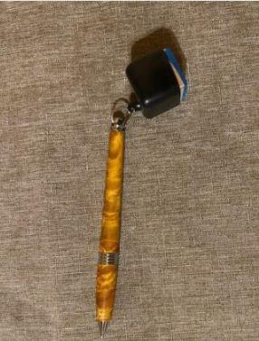 Pool Chalk Case Billiards Pen Design Pocket Chalk Holder -hand Crafted ...