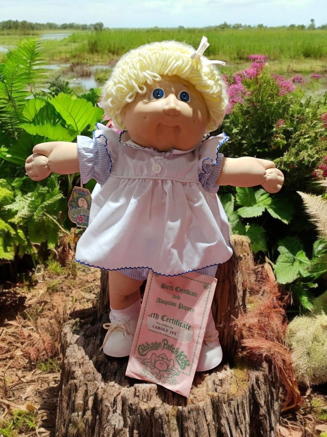 Rare Vintage Beautiful 1985 Cabbage Patch Doll ALL ORIGINAL Including Birth Certificate - Etsy
