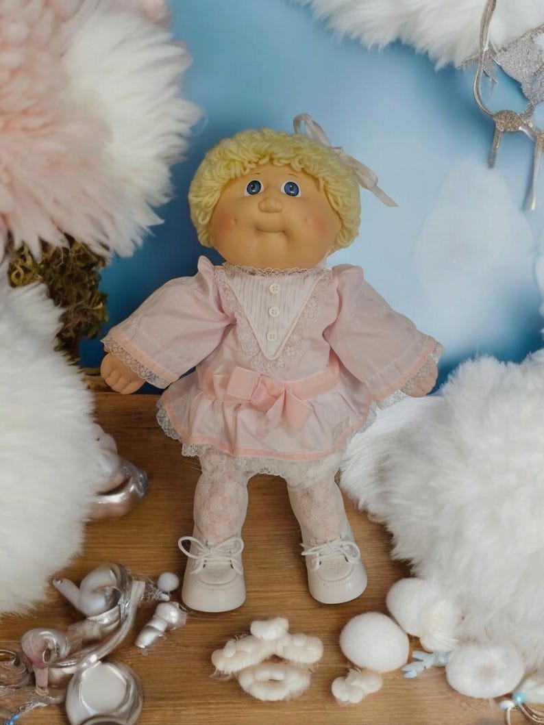 Rare Vintage Beautiful 1985 Cabbage Patch Doll ALL ORIGINAL Including ...