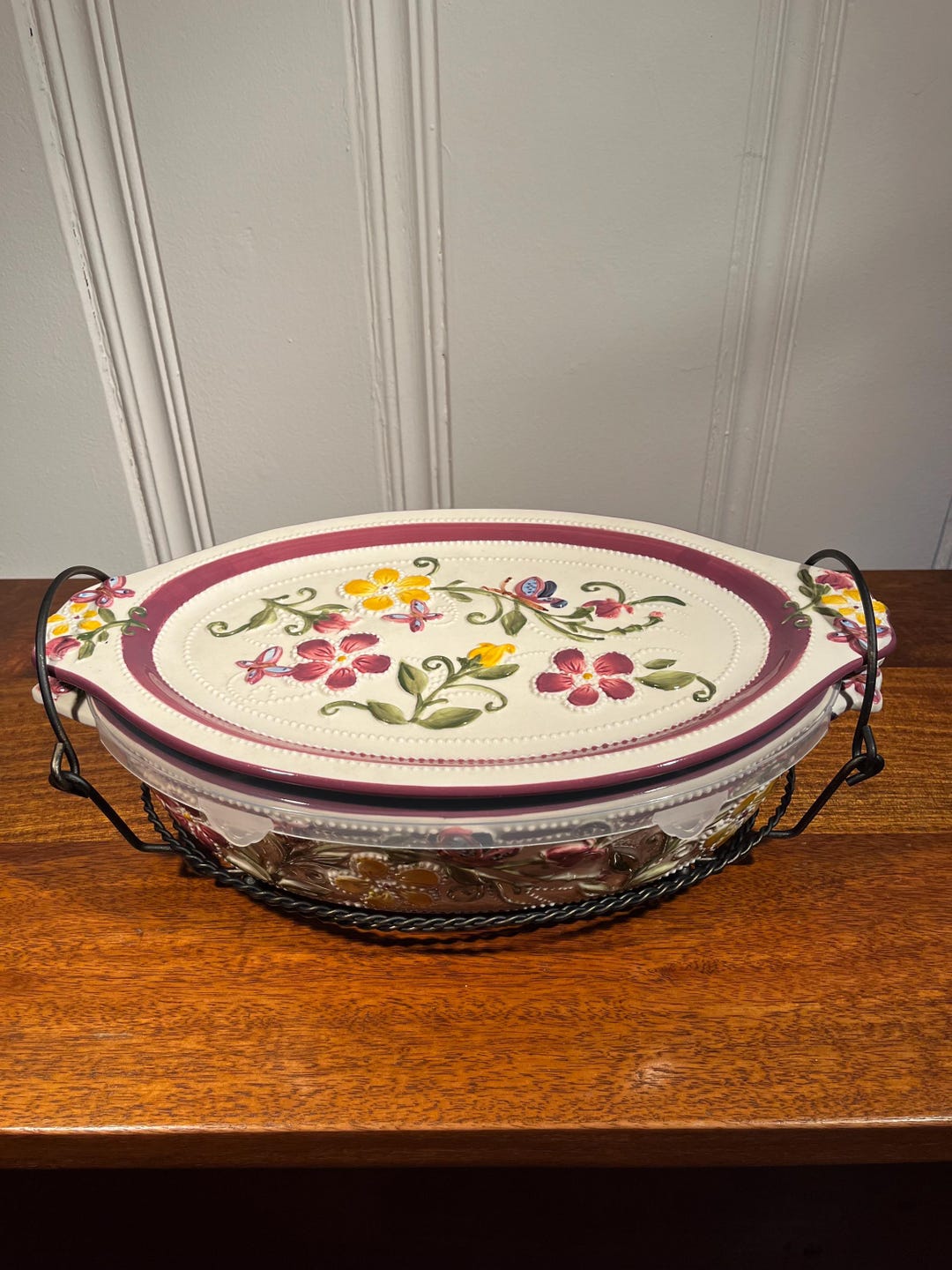 Temp-tations by Tara Presentable Ovenware Casserole/serving Dish ...