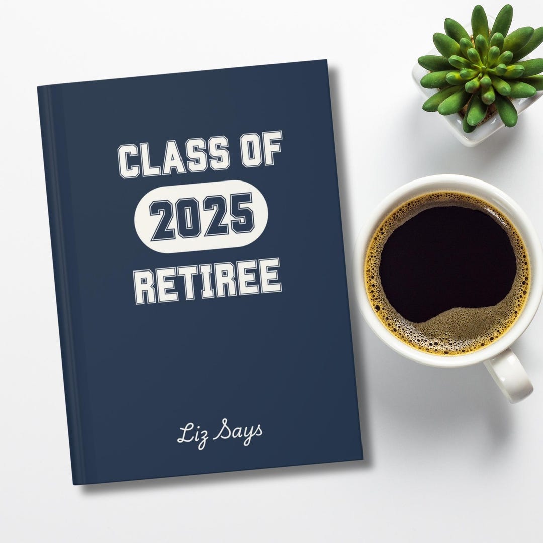 Personalized Class of 2025 Retirement Journal, Retired Journal ...