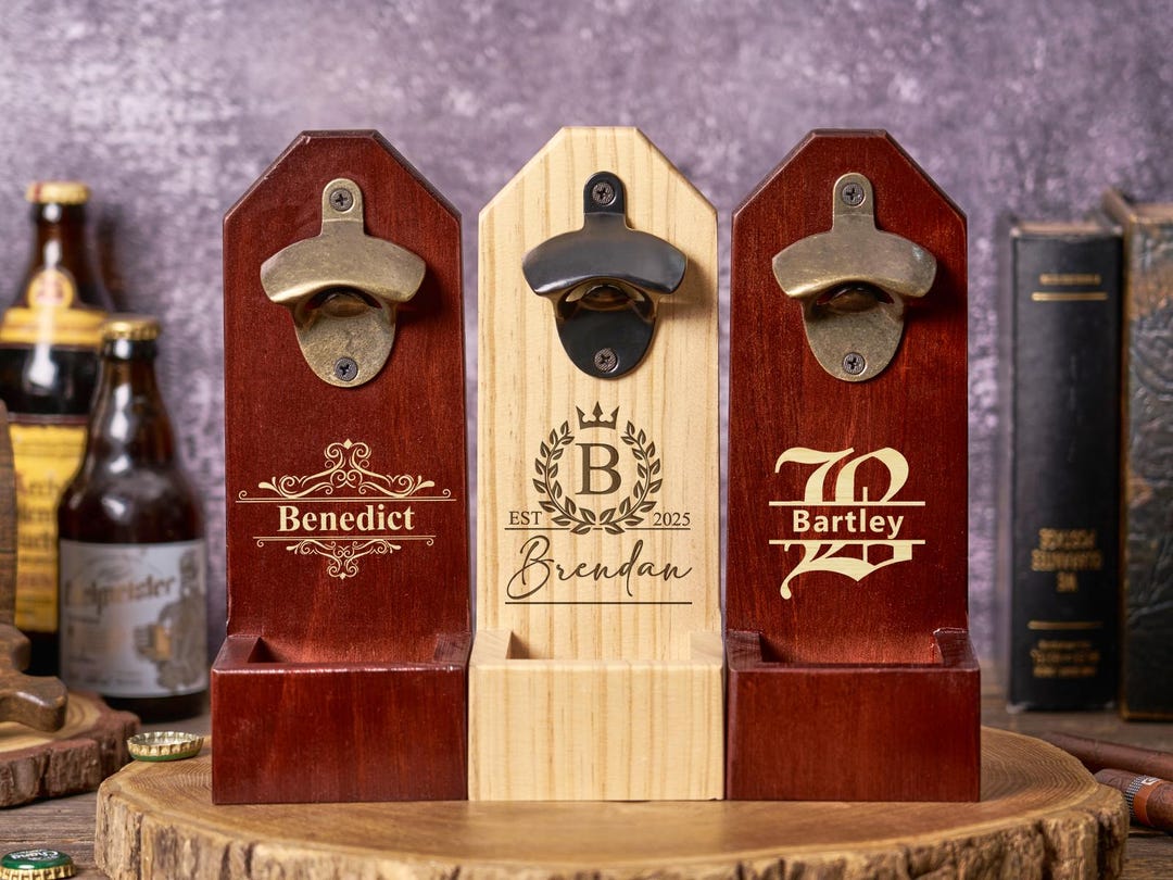Personalized Wall Beer Opener,custom Wall Mounted Beer Bottle Opener ...