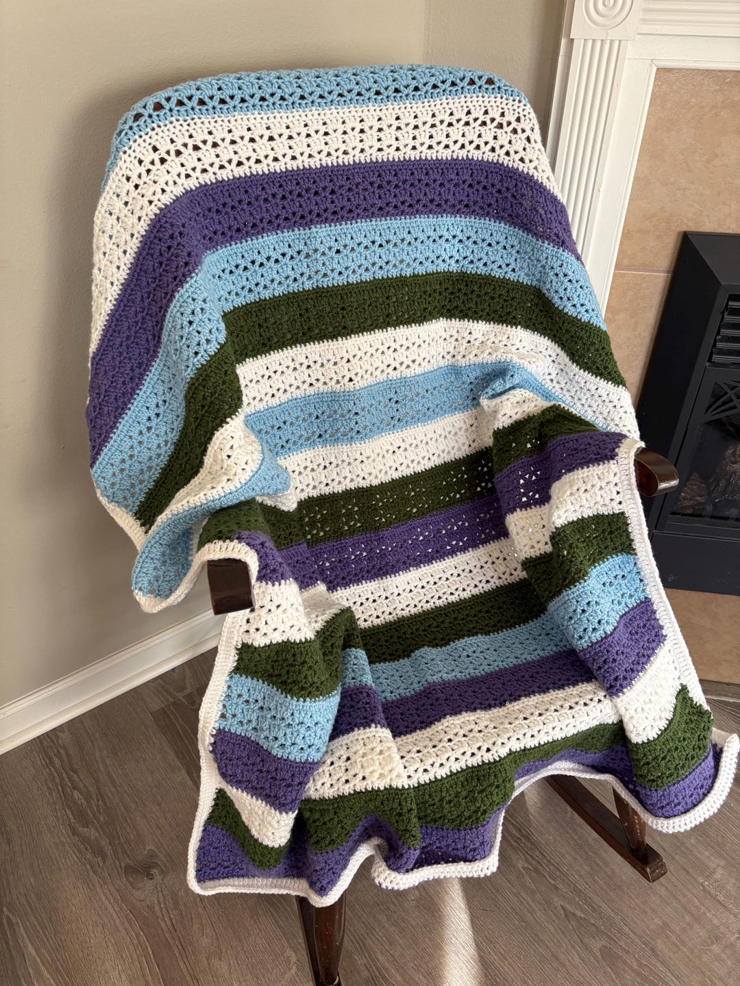 Lazy Days Afghan Crochet Pattern - Etsy