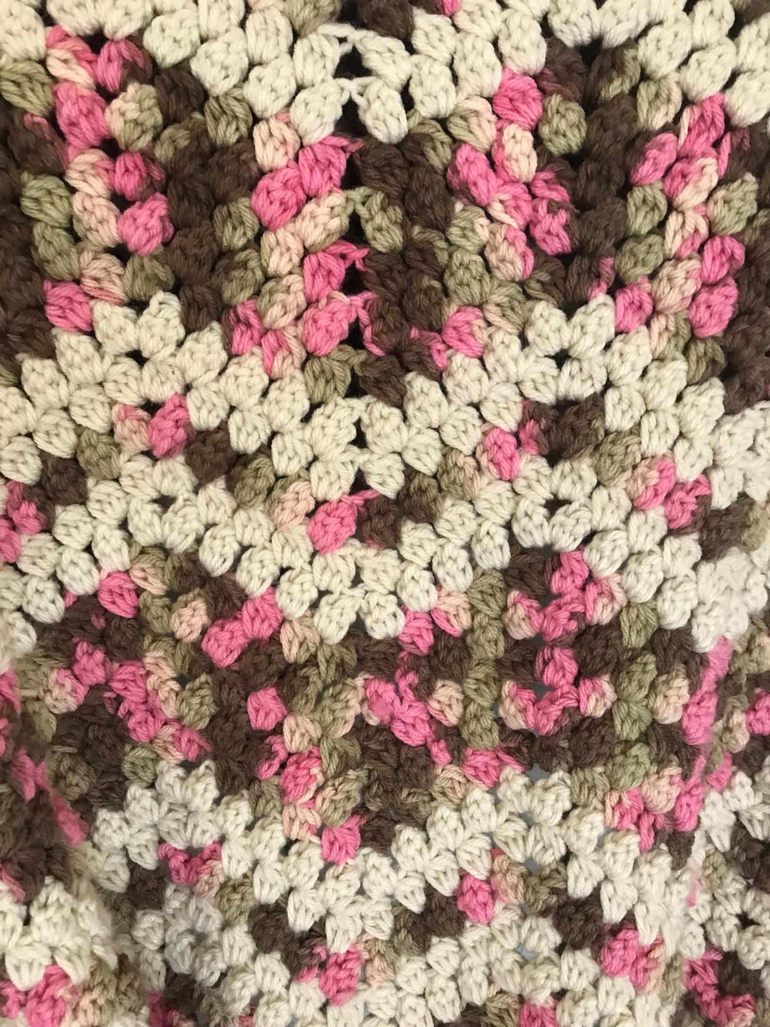 Double Crochet Clusters Ripple Afghan Pattern - Etsy