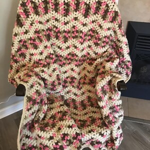 Double Crochet Clusters Ripple Afghan Pattern - Etsy
