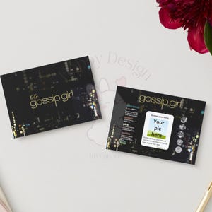 Gossip Girl Invitation | Inspired by GG Website | ORIGINAL DESIGN - Etsy