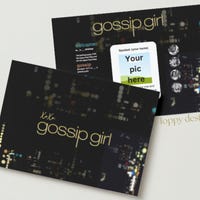 Gossip Girl Themed Party Invitation & Drink Menu Customizable Digital ...