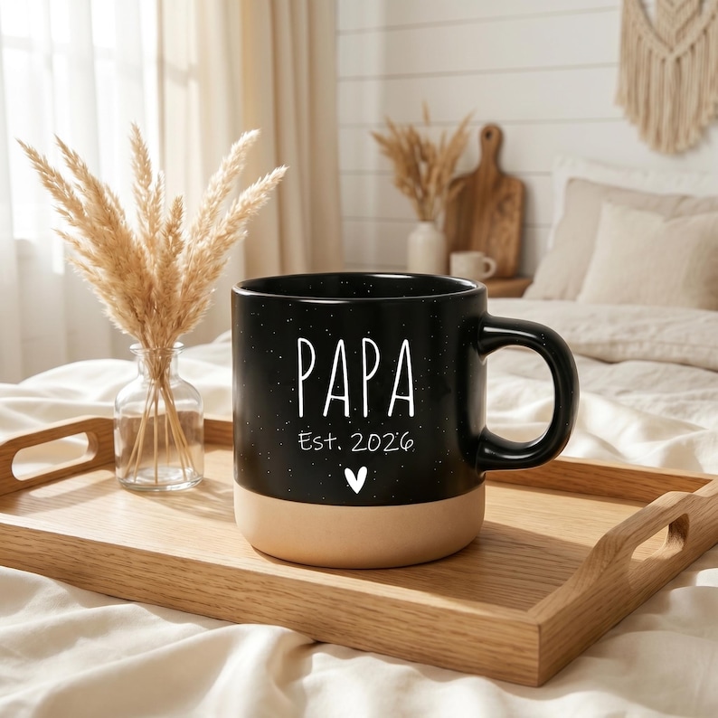 Personalized Daddy Mug, Custom New Dad Gift From Baby, Pregnancy ...