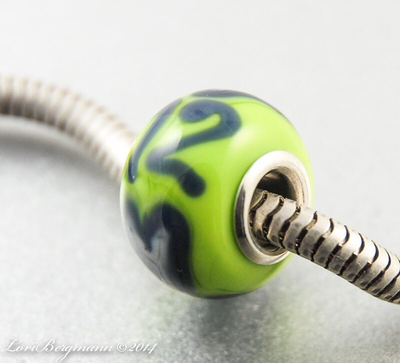 Handmade Big Hole Charm Bead for Seahawk Football Fans Team - Etsy
