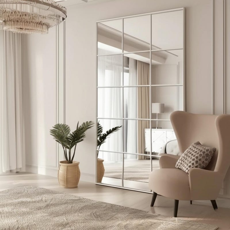 Rectangular Mirror Window - Etsy