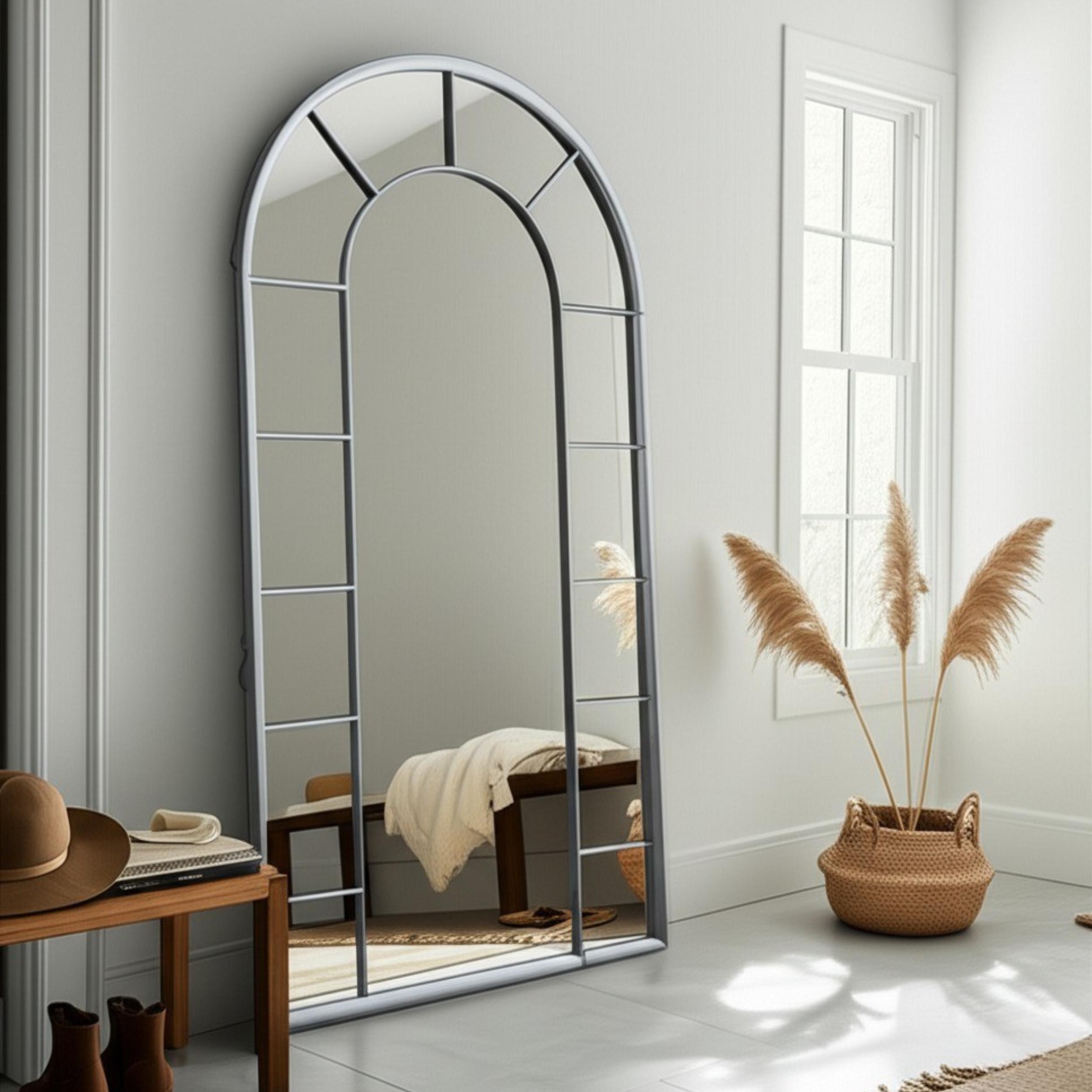Arched Window Pane Wall Mirror: Gothic Home Decor - Etsy