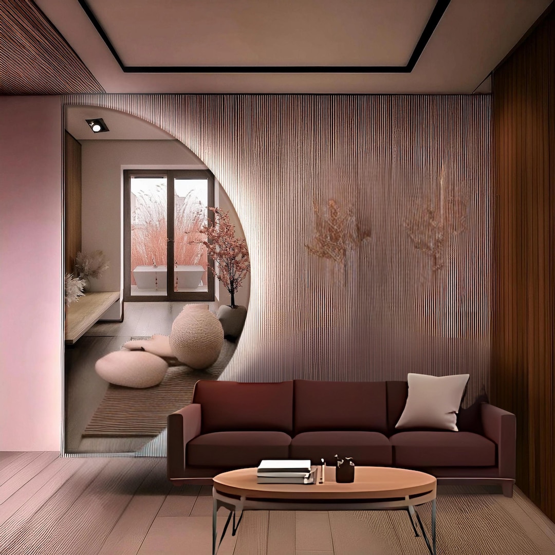 LED Semi Circle Mirror - Modern Moon Decor Mirror - Half Round Mirror ...