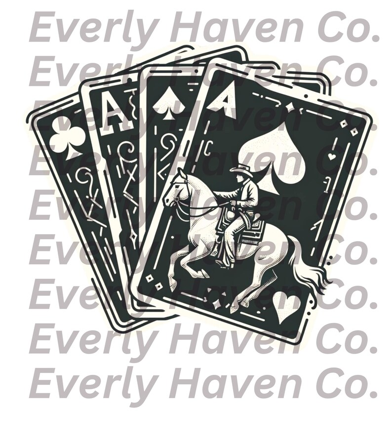 Ace Cards Design Bold Playing Card Graphic Transparent PNG - Etsy