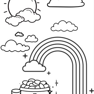 St. Patrick's Day Coloring Pages | Aesthetic Printable Cute, Fun ...