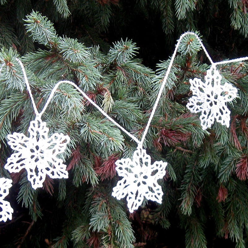 Snowflake Garland - Etsy