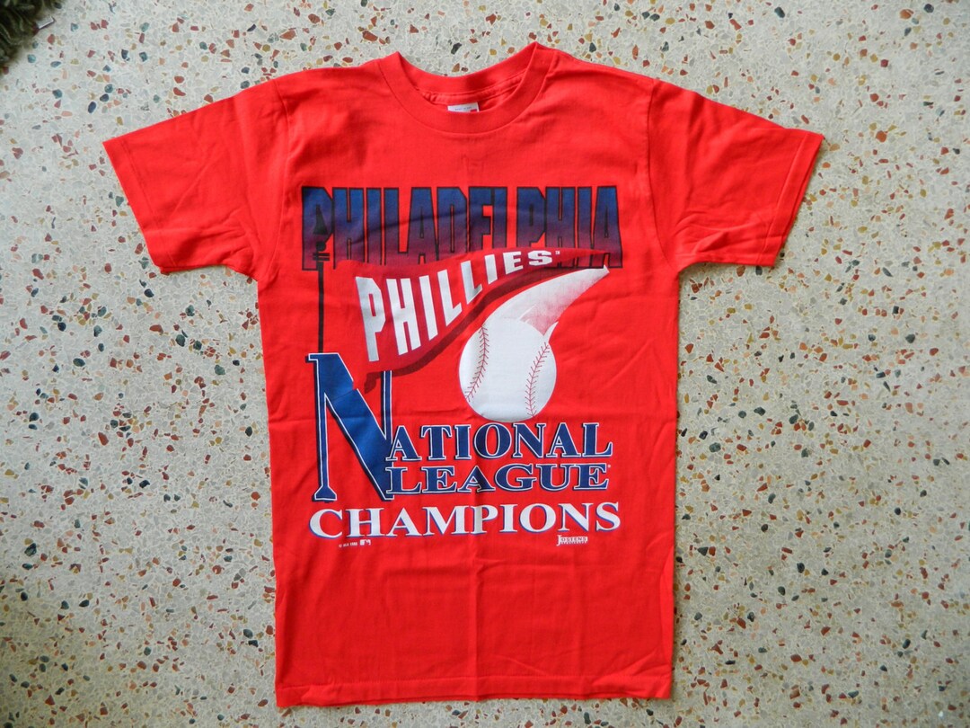 Philadelphia Phillies 1993 National League Champs Vintage Baseball Tee ...