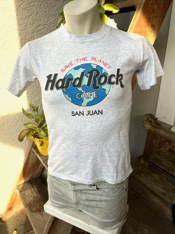 1990s Hard Rock Cafe San Juan Puerto Rico vintage tee… - Gem