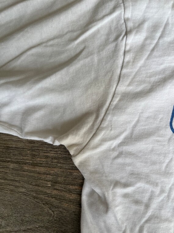 DESTROYED 1980s vintage Converse star long sleeve t-s… - Gem