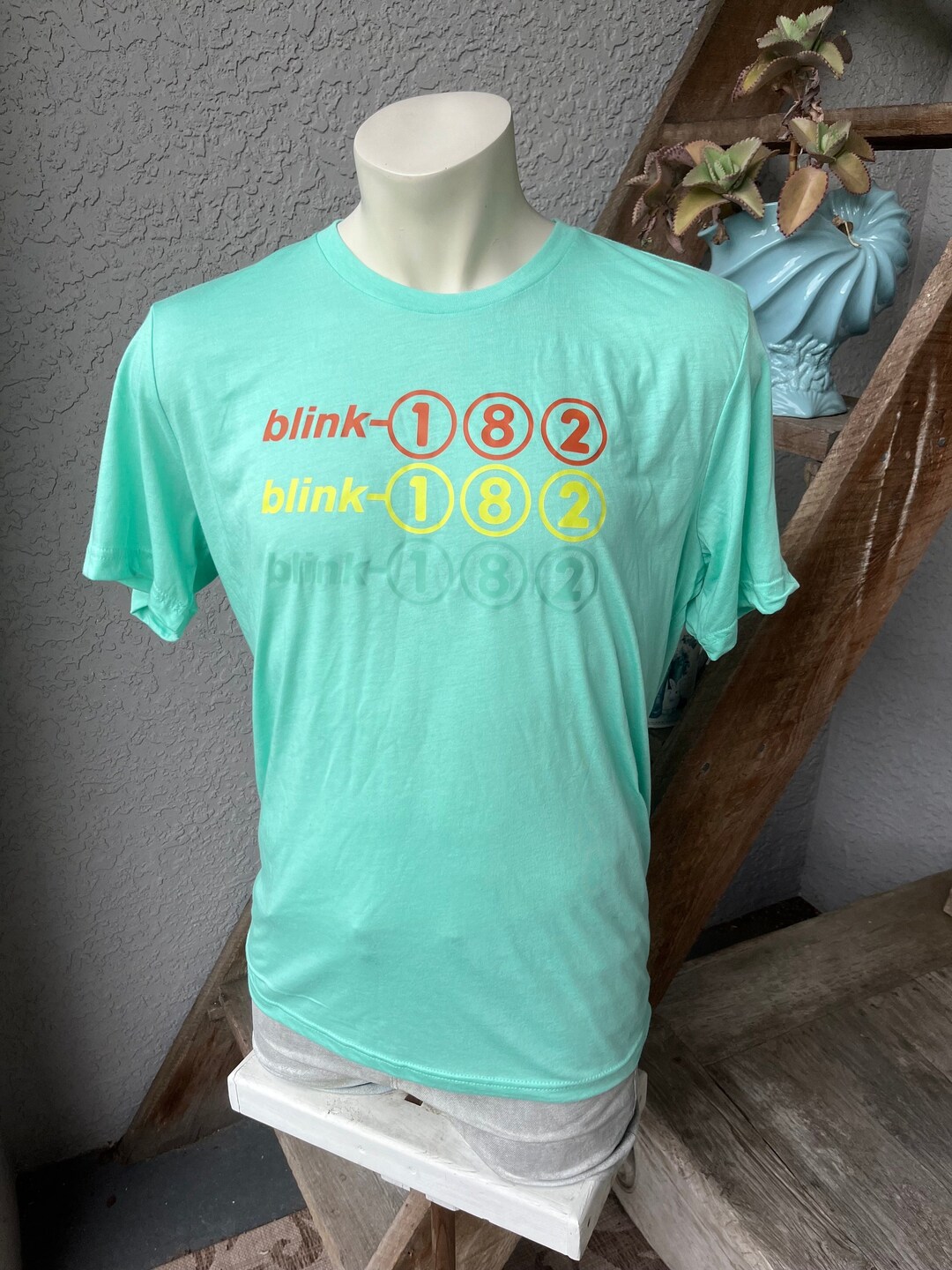 Blink 182 Fanboy One-of-a-kind T-shirt - Mint Size Extra Large - Etsy