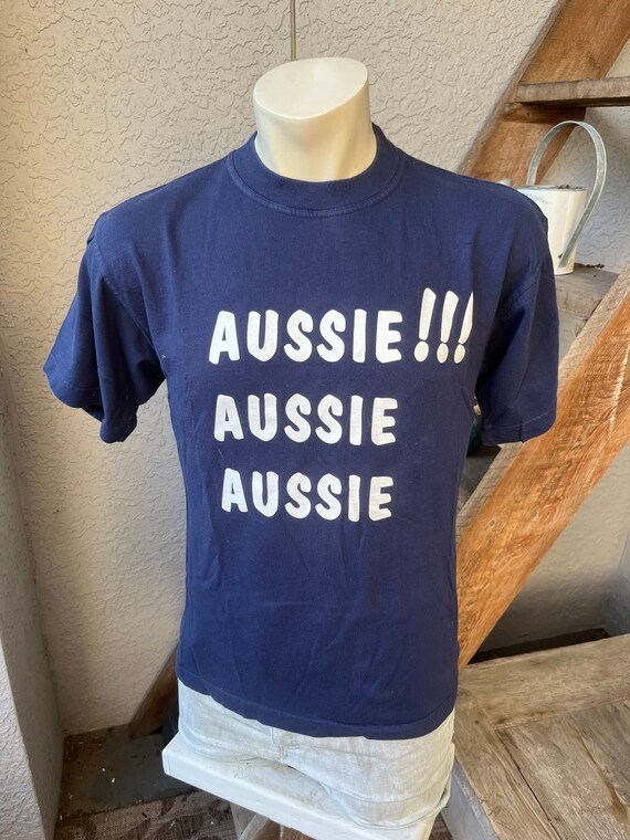 Aussie Aussie Aussie Oi Oi Oi 1990s vintage t-shirt -… - Gem