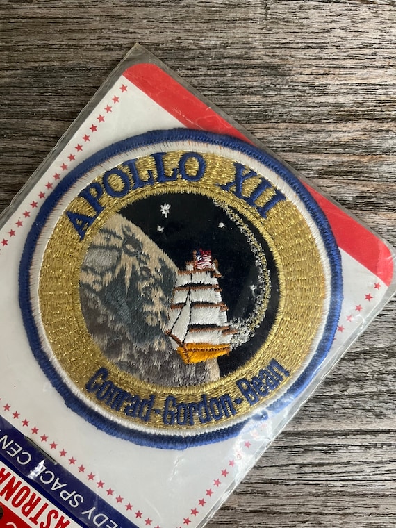 Apollo XII 1969 vintage deadstock mission patch in or… - Gem