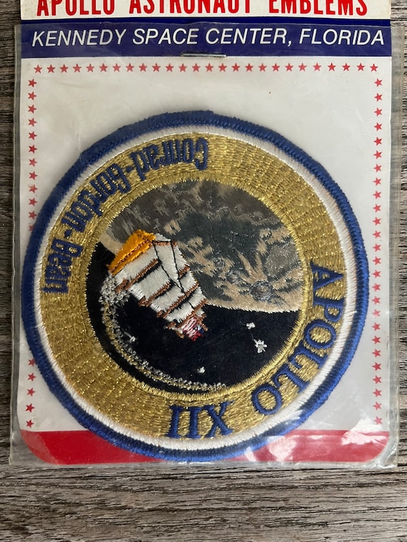 Apollo XII 1969 vintage deadstock mission patch in or… - Gem