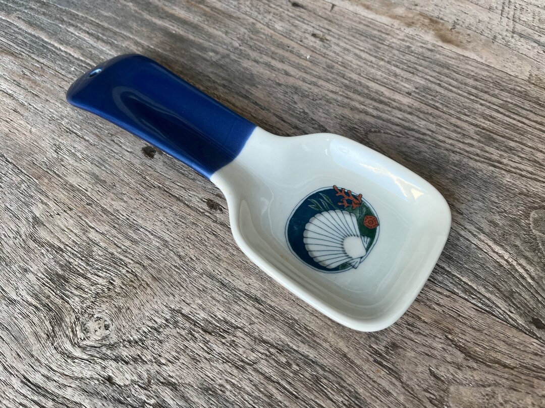 1980s Vintage Nautical Ceramic Spoon Rest - Etsy