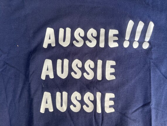 Aussie Aussie Aussie Oi Oi Oi 1990s vintage t-shirt -… - Gem