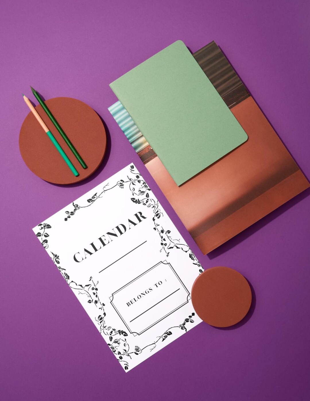 Customizable Printable Calendar Template - Etsy