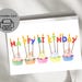 Printable Cupcake Birthday Card (digital Download) - Etsy