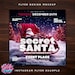 Secret Santa Party Flyer Canva Template | Promotional Flyer | Event ...