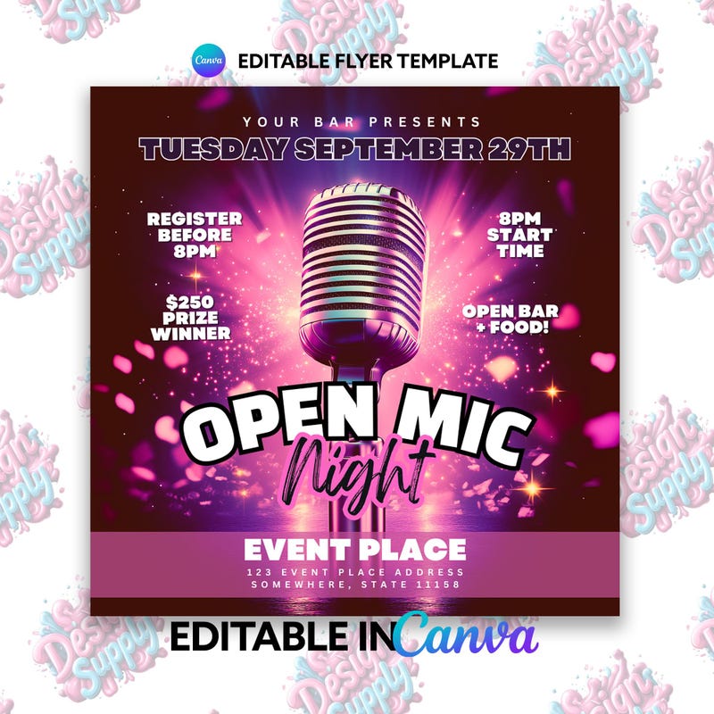 Open Mic Club - Etsy Australia