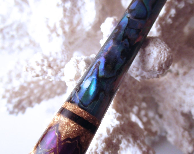 The princess Eve Full Body Natural and Purple Paua - Etsy