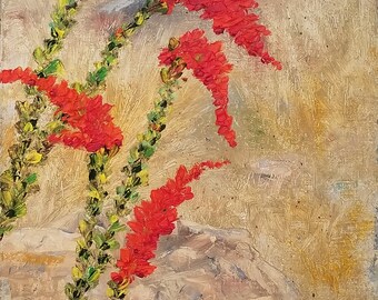 Ocotillo Wall Art - Etsy