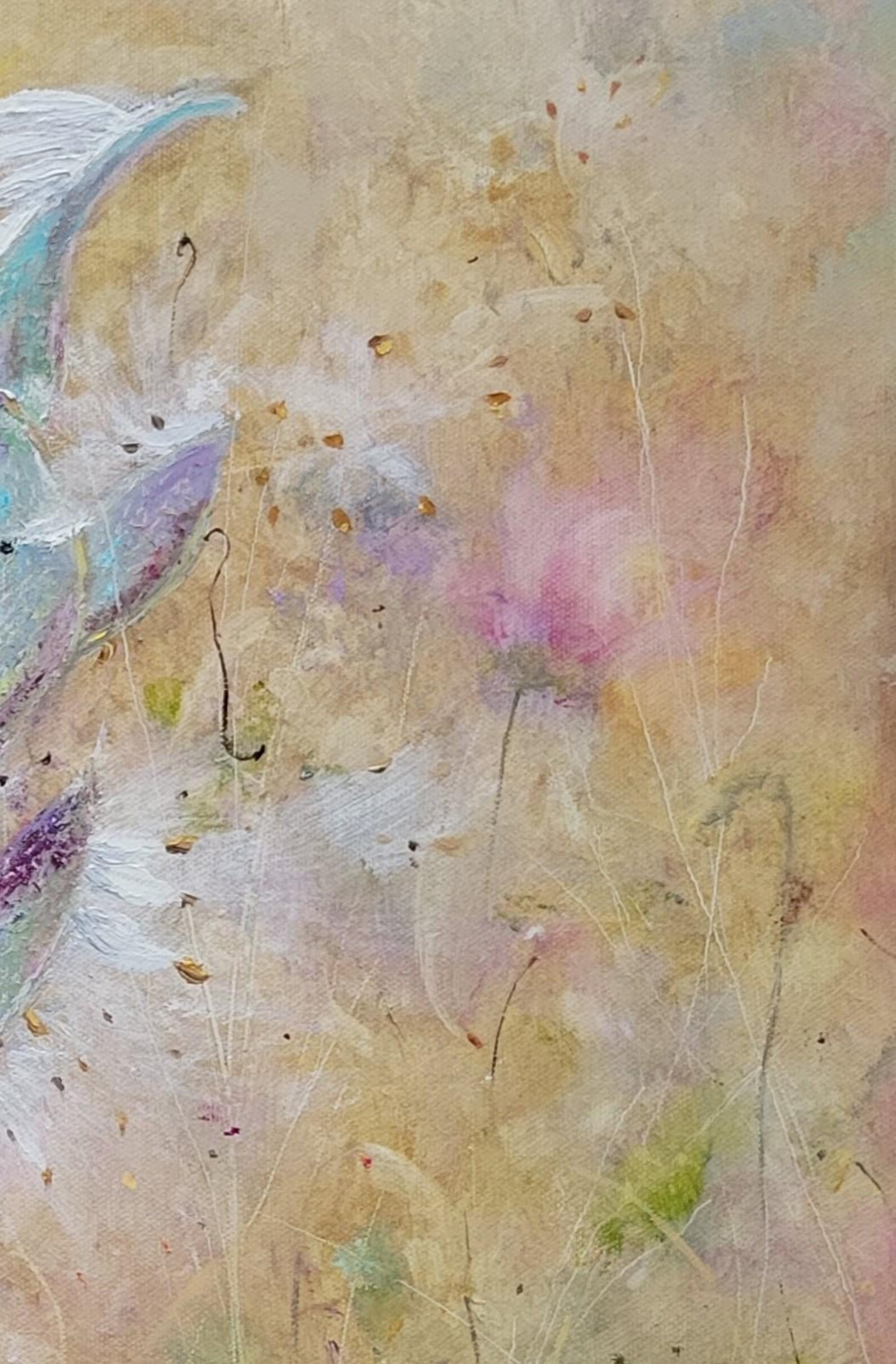 Original Oil Painting Milkweed Pods Plant Nature Canvas One of a Kind ...