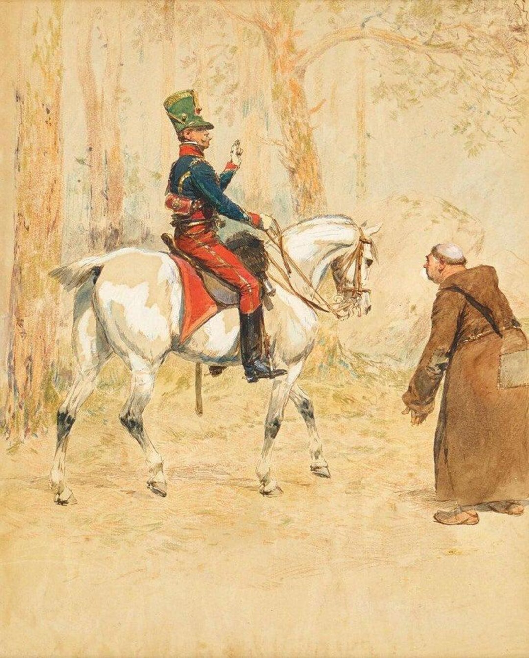 Militaria Napoleonic French Art by Edouard Detaille 18481912, Napoleon ...