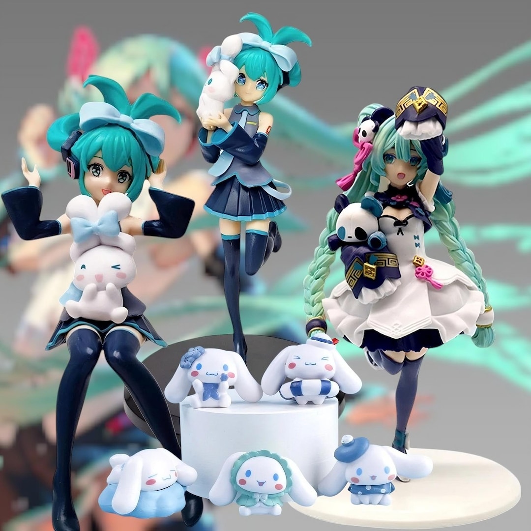 Hatsune Miku X Cinnamoroll Figure Bundle - 3 Piece Set - Etsy