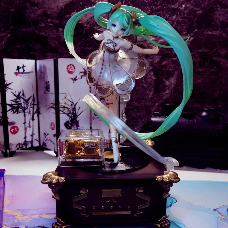 Hatsune Miku Strawberry Figure - Etsy