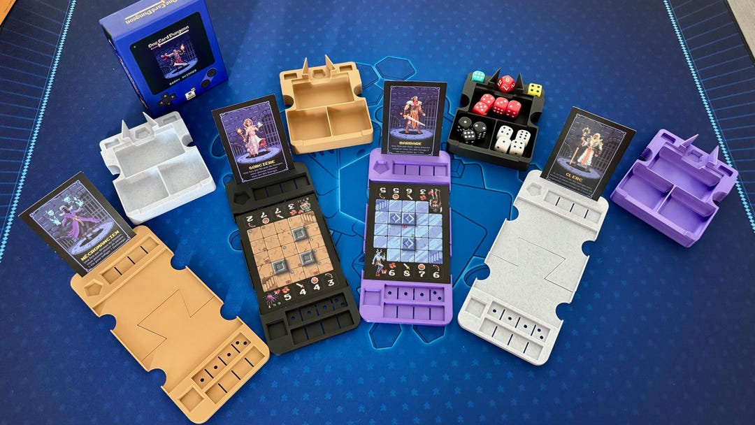 One Card Dungeon Game Insert / Storage - Etsy