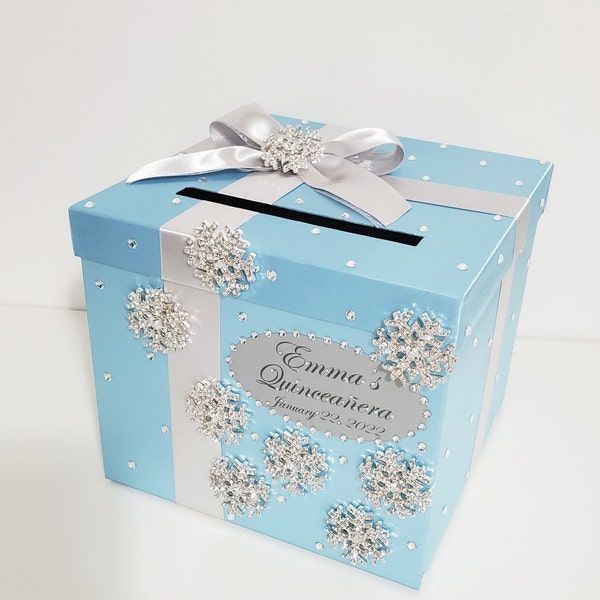Snowflake Gift Box - Etsy