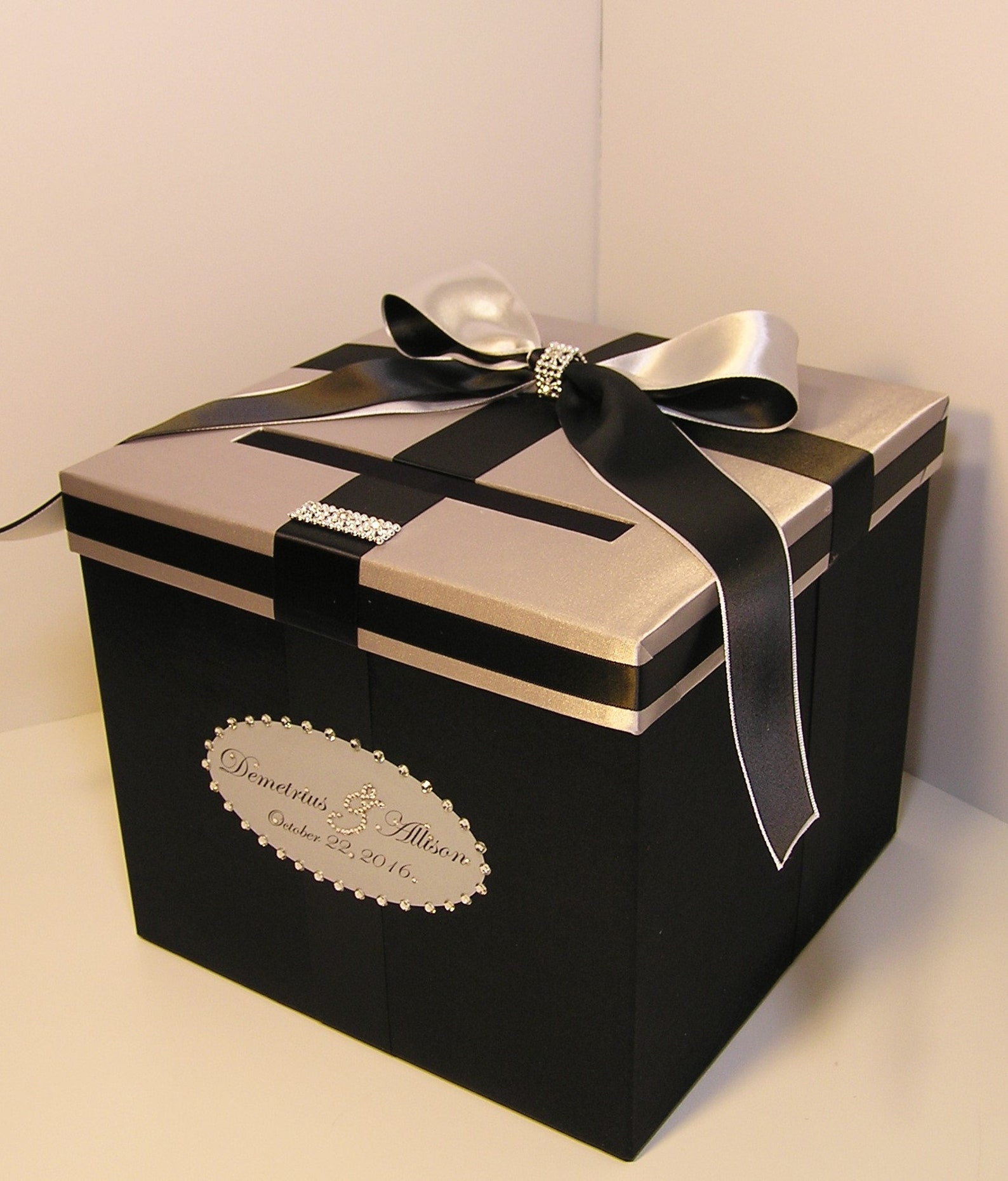 Wedding Quincea era Sweet 16 Card Box Black And White Gift Etsy wedding-quincea-era-sweet-16-card-box-black-and-white-gift-etsy