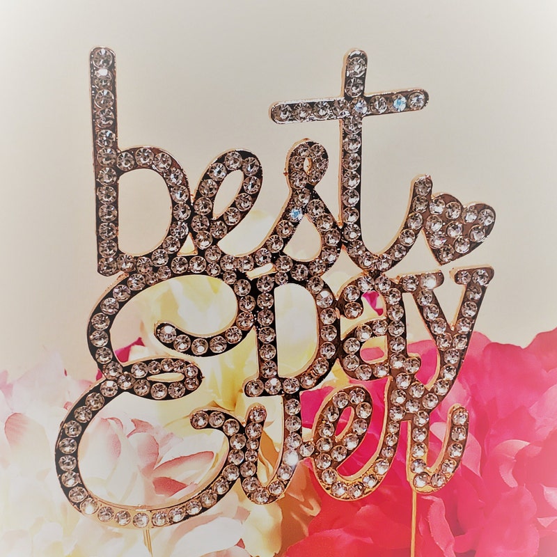 Bling Cake Topper - Etsy