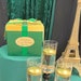 Wedding Card Box Gold and Emerald Green Gift Card Box Money - Etsy