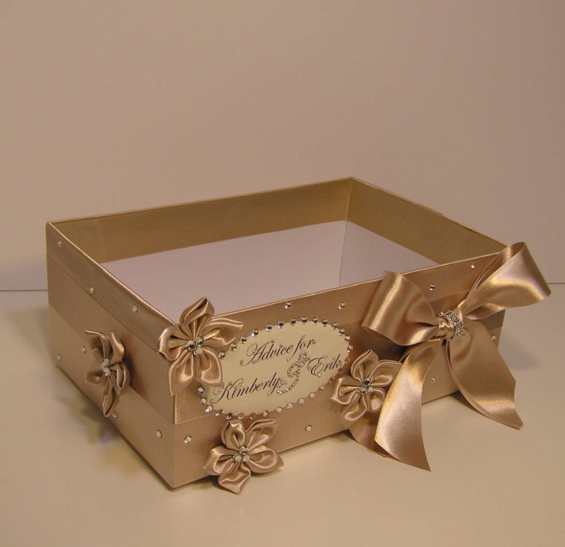 Wedding Program Box Champagne Amenities Box Bubble Box Favor - Etsy