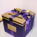 Wedding Card Box Gold and Emerald Green Gift Card Box Money - Etsy