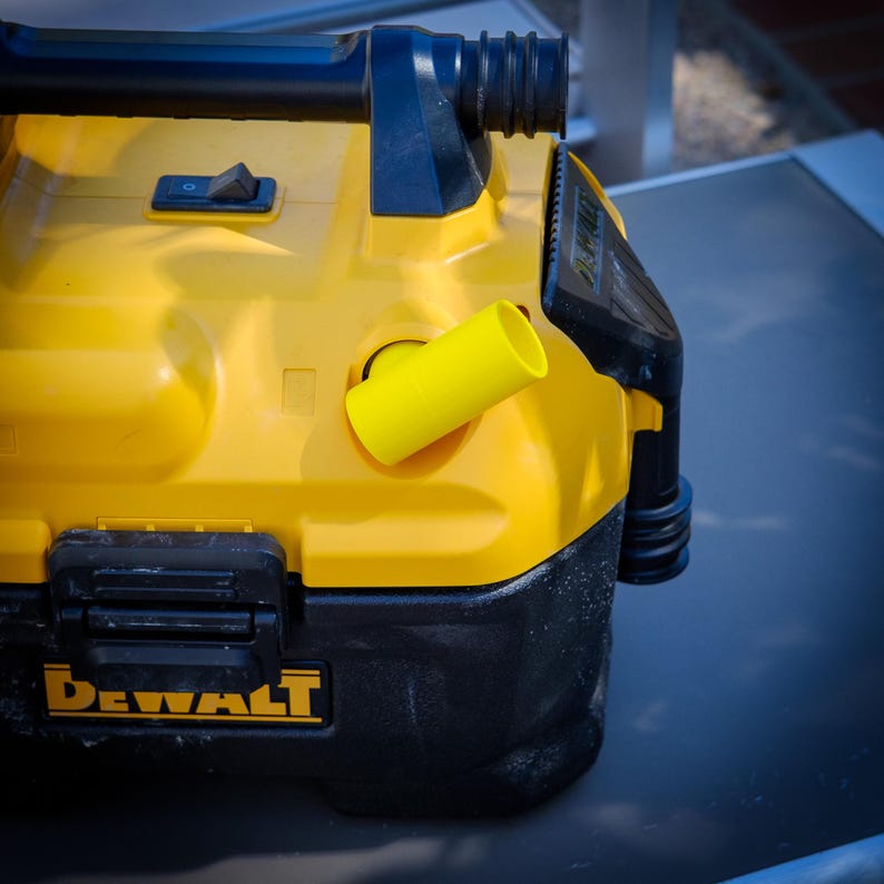 Right Angled Exhaust Pipe for Dewalt DCV580H & DCV581H Wet/dry Vac ...