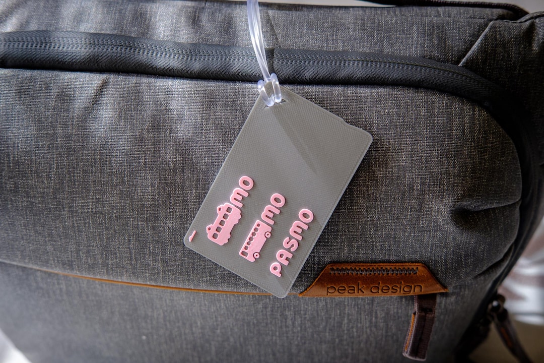 3D Printed PASMO Card Luggage Tag: Japan Travel Souvenir - Etsy