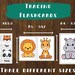 22 Animals Matching Game for Kids, Symmetry Puzzle, Match Picture Card ...