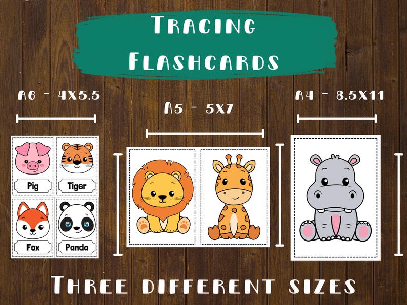 22 Animals Matching Game for Kids, Symmetry Puzzle, Match Picture Card ...